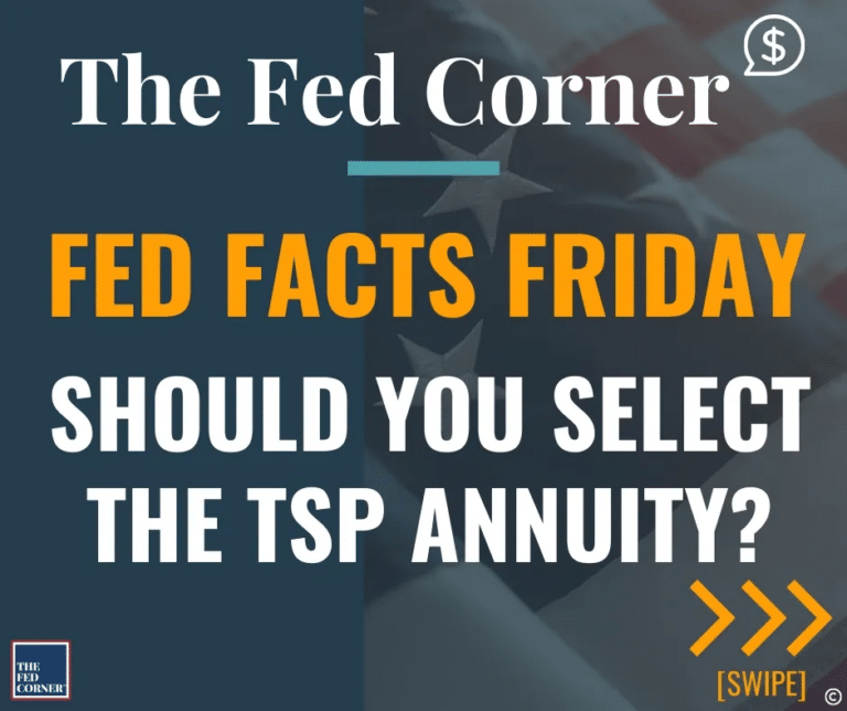 Should you take a TSP Annuity? - The Fed Corner