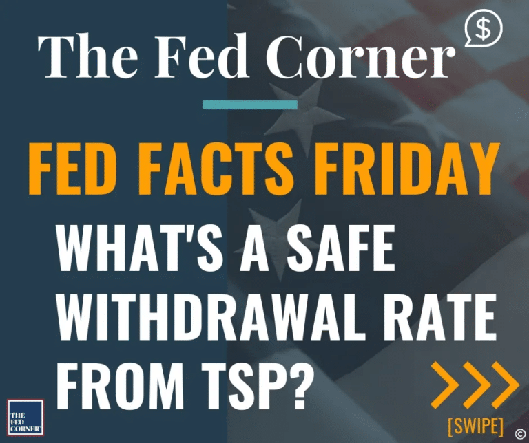 What's a safe withdrawal rate from my TSP? - The Fed Corner